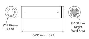 Lithium Ion 18650 Energy Cell - Lithium Werks